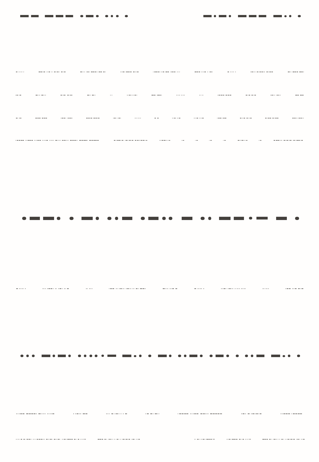 Morse Code Font Morse Code Font