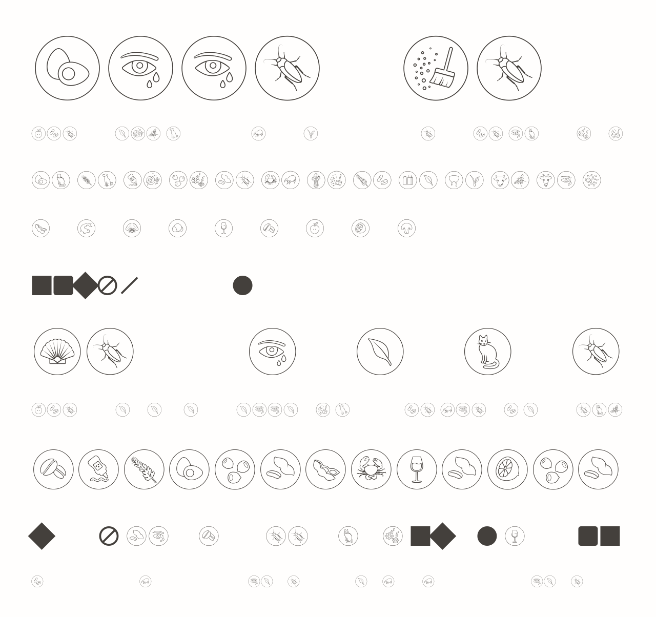 Allergen font