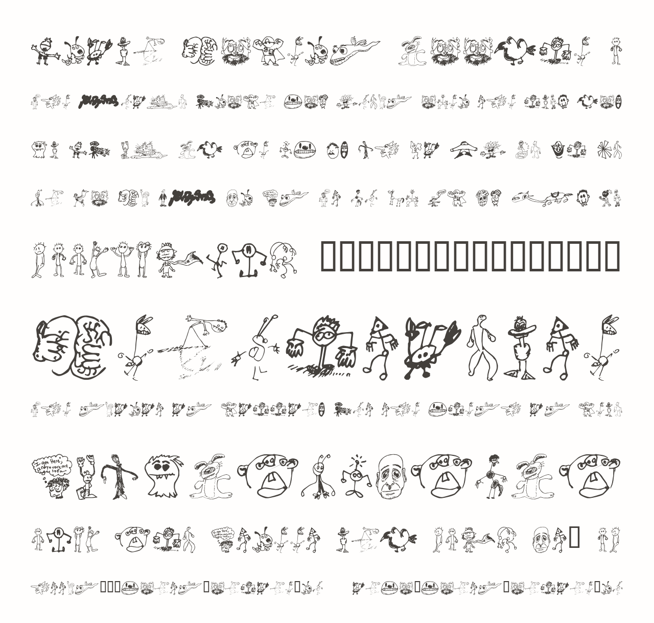 Brian Powers Doodle 2 font