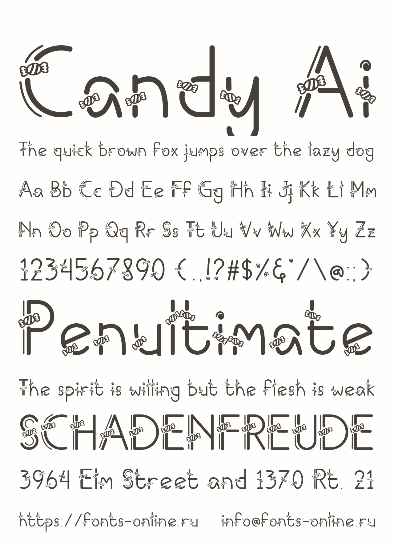 Candy Ai Font Candy Ai Font
