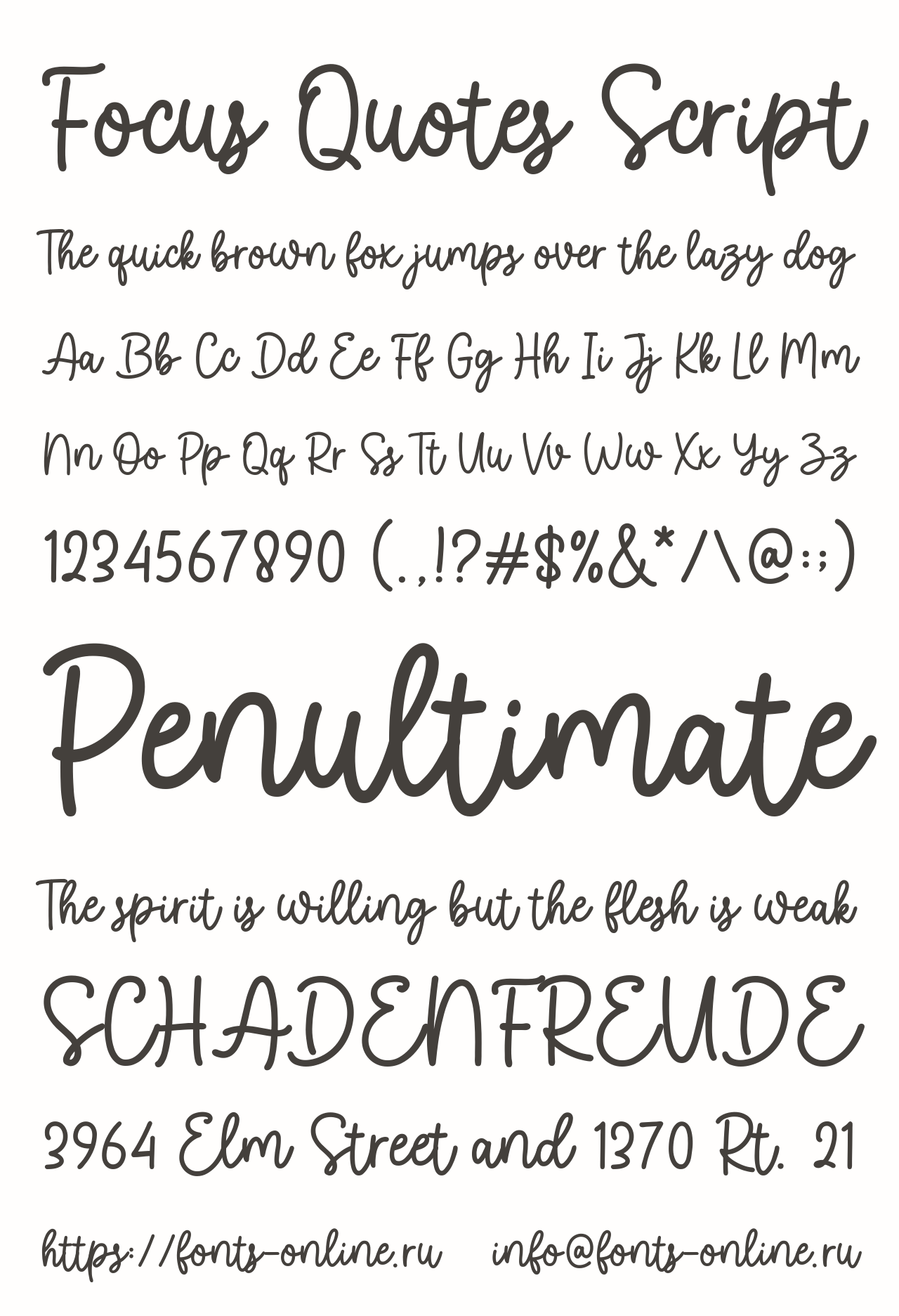 Focus Quotes Script Font Focus Quotes Script Font