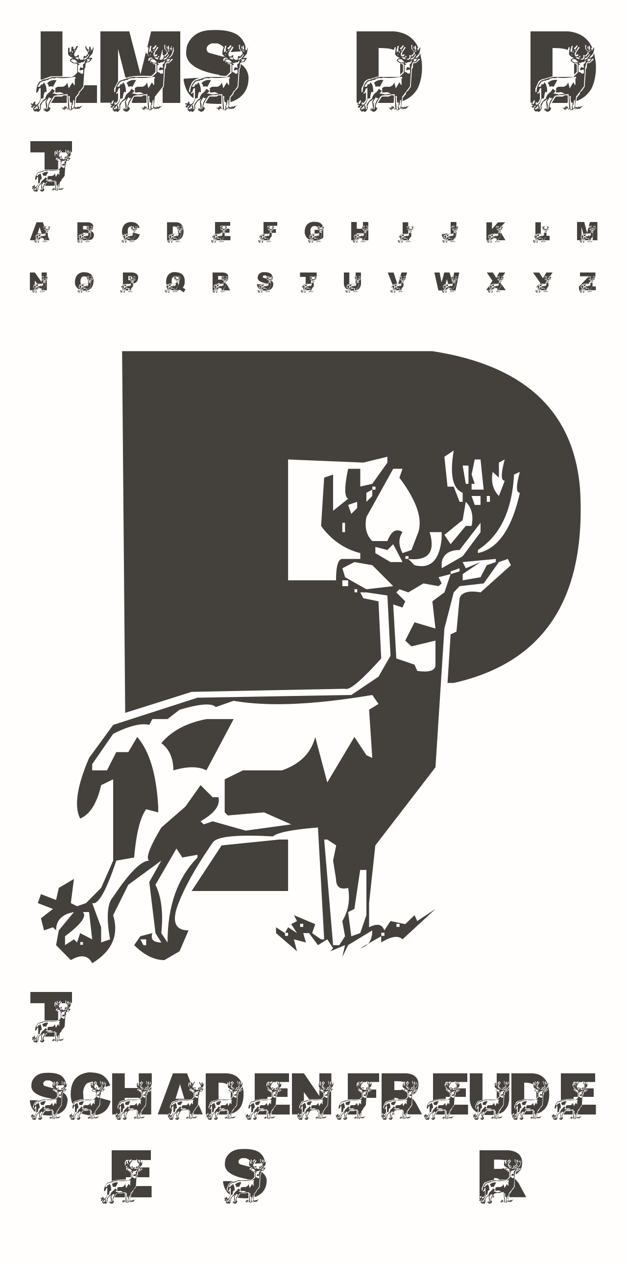 LMS Daddy Deer font