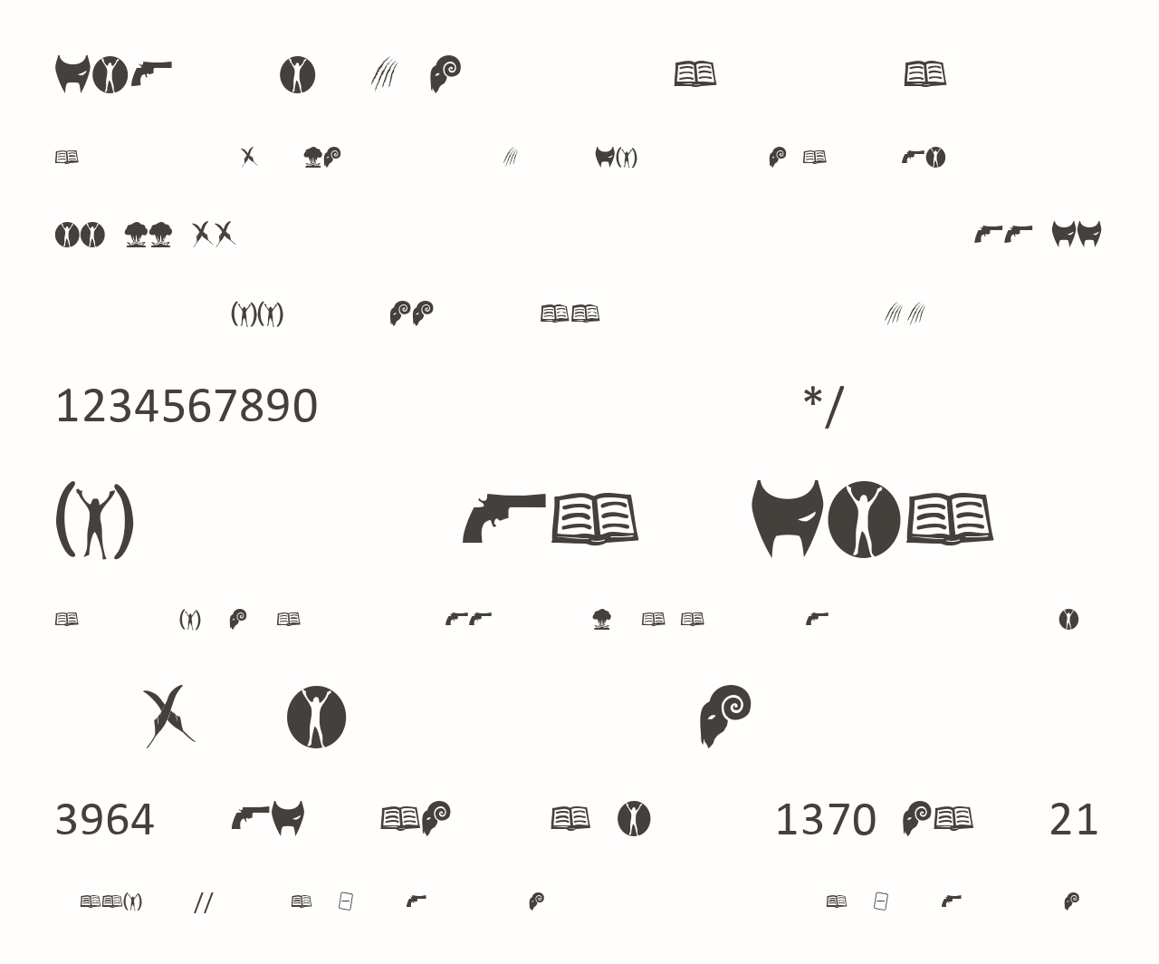 Malifaux Rodent Edition font