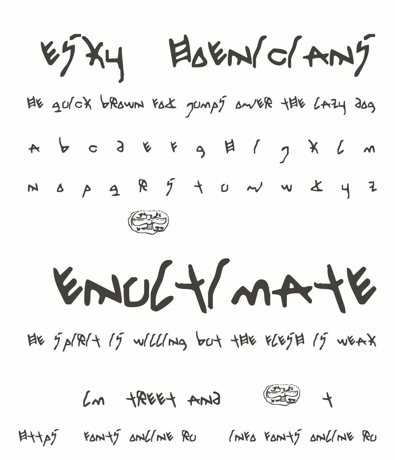 Pesky Phoenicians font
